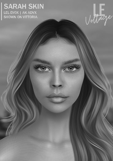 Second Life Marketplace Le Voltage Sarah Skin Demo Advx